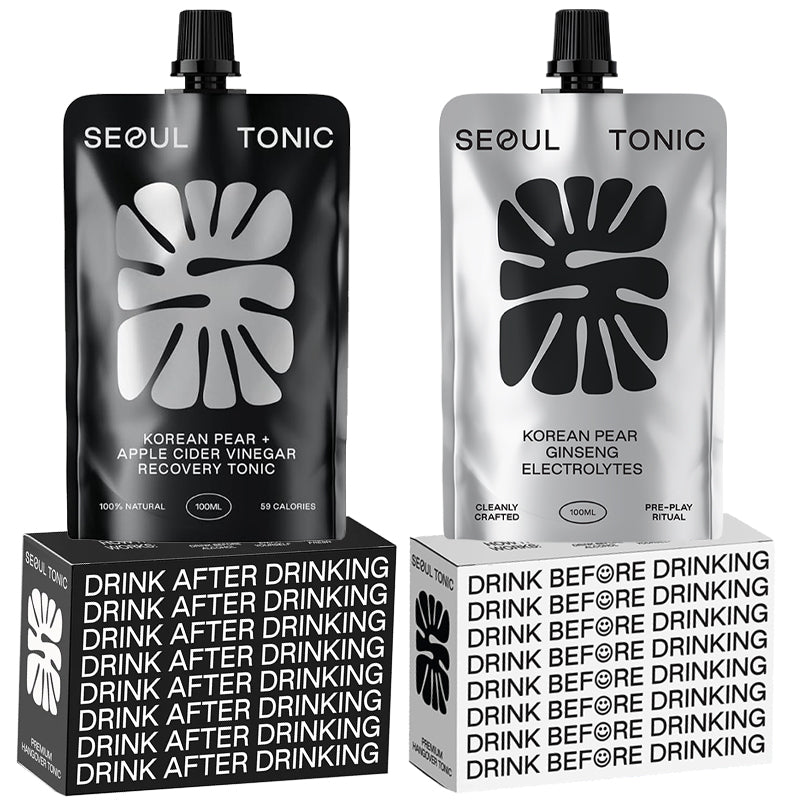 Seoul Tonic - Hangover + Recovery Tonic Combo Pack (24x100ml) – Easy Tiger