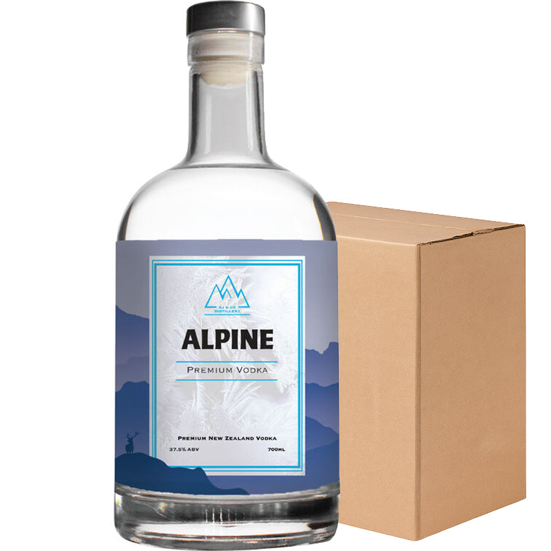 Alpine NZ Vodka Case (6x700ml) – Easy Tiger
