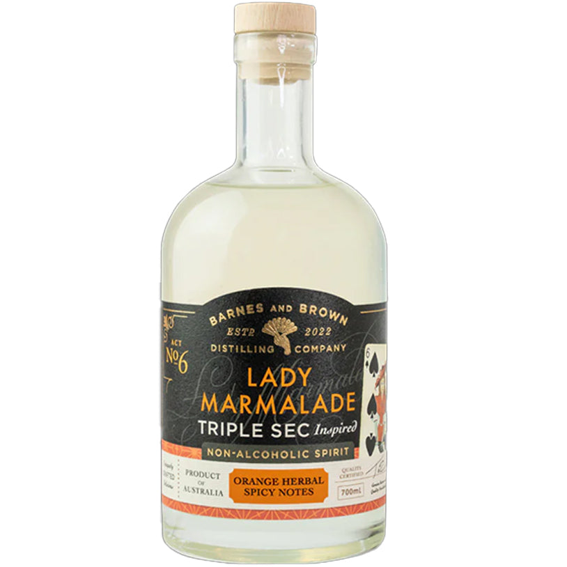 Barnes & Brown Lady Marmalade Triple Sec Inspired Non Alcoholic Spirit ...