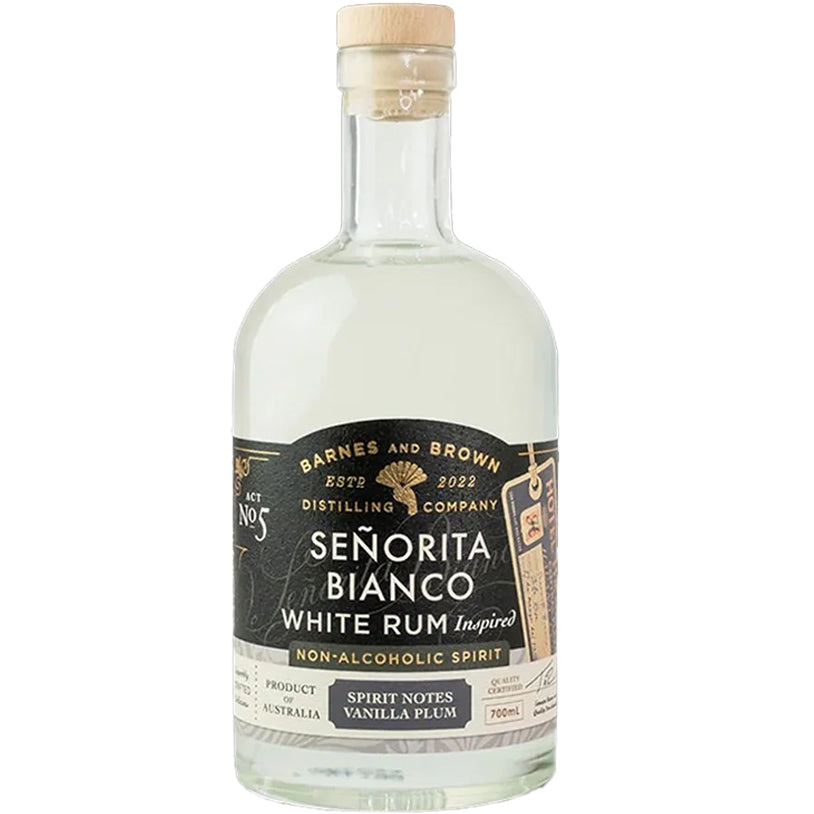 Barnes & Brown Senorita Bianca White Rum Inspired Non Alcoholic Spirit ...