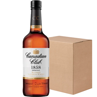 Canadian Club Whiskey Case (6x1L) – Easy Tiger