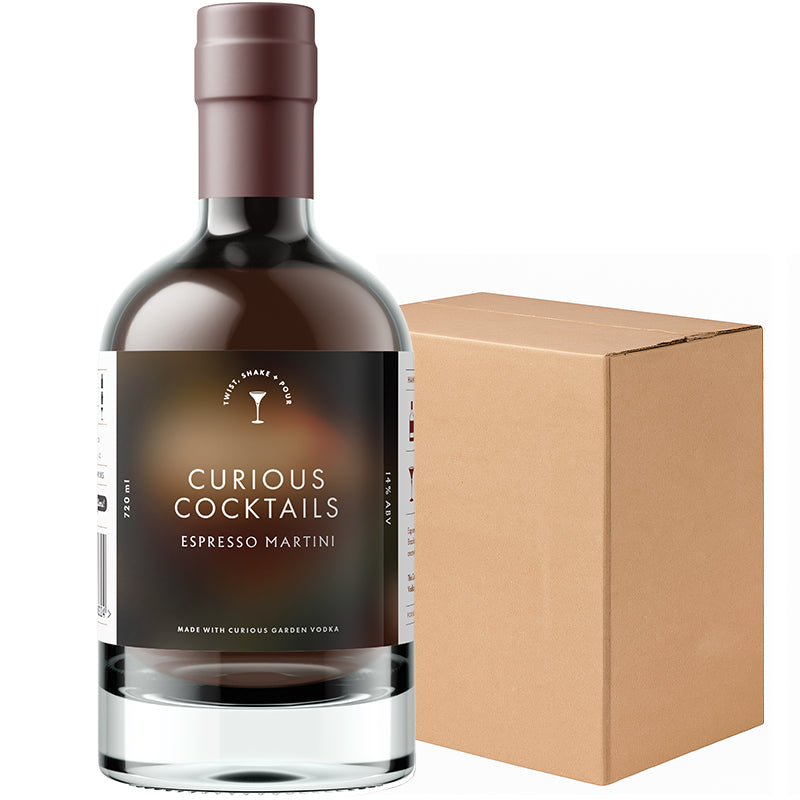 Curious Cocktails Espresso Martini Case (6x720ml) – Easy Tiger