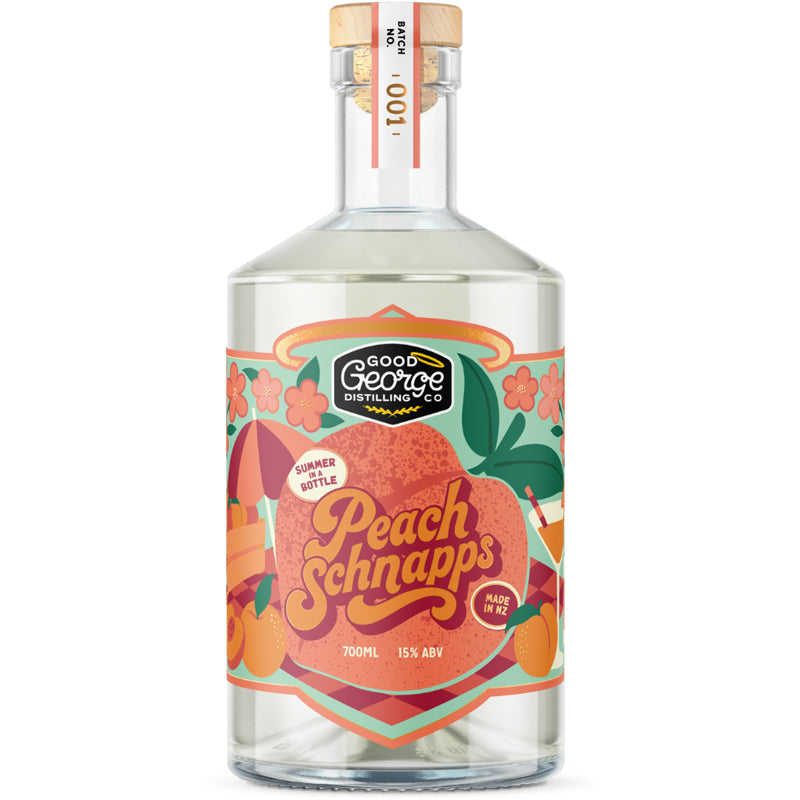 Good George Peach Schnapps 700ml – Easy Tiger