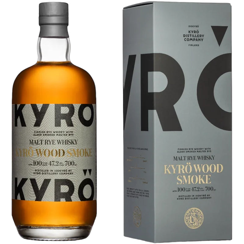 Kyro Woodsmoke Rye Single Malt Whisky 700ml – Easy Tiger