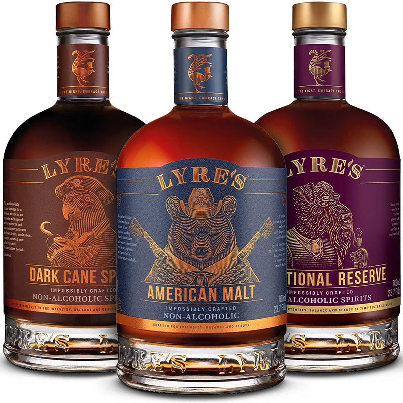 Lyres Mixed Non-Alcoholic Dark Spirit Case (6x700ml) – Easy Tiger