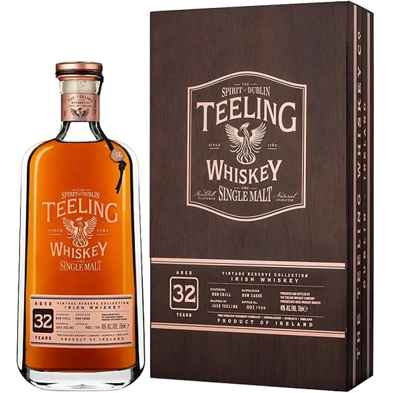 Teeling 32YO Single Malt 2021 Irish Whiskey 700ml – Easy Tiger
