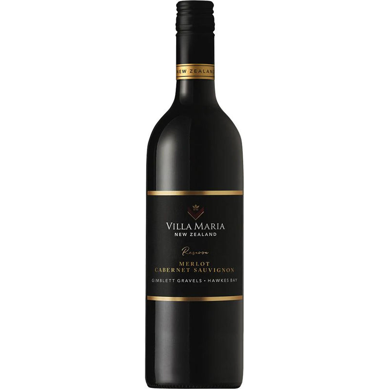Villa Maria Reserve Gimblett Gravels Cabernet Merlot 2021 (6x750ml ...